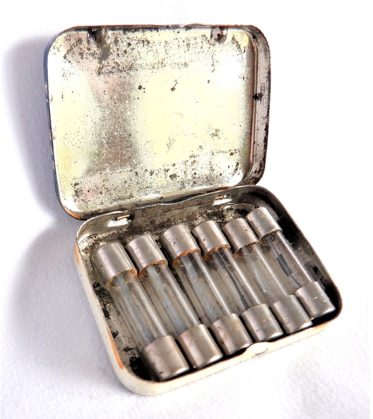 Vintage Tin Container, by KILLARK AUTO FUSES SFE-14 Amps, Made in USA ...