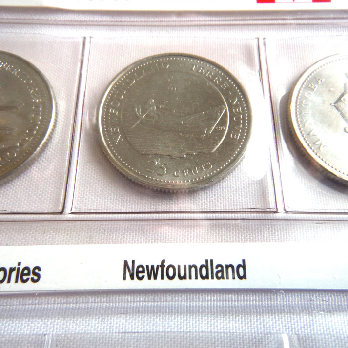CANADA 125: 1867-1992 Canadian Celebration 12-Quarter Collection with ...