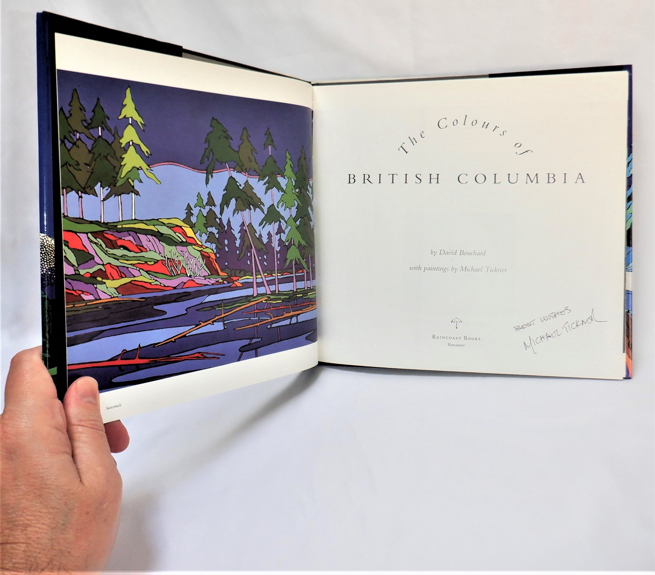 THE COLOURS OF BRITISH COLUMBIA, by David Bouchard & Paintings by Mich ...